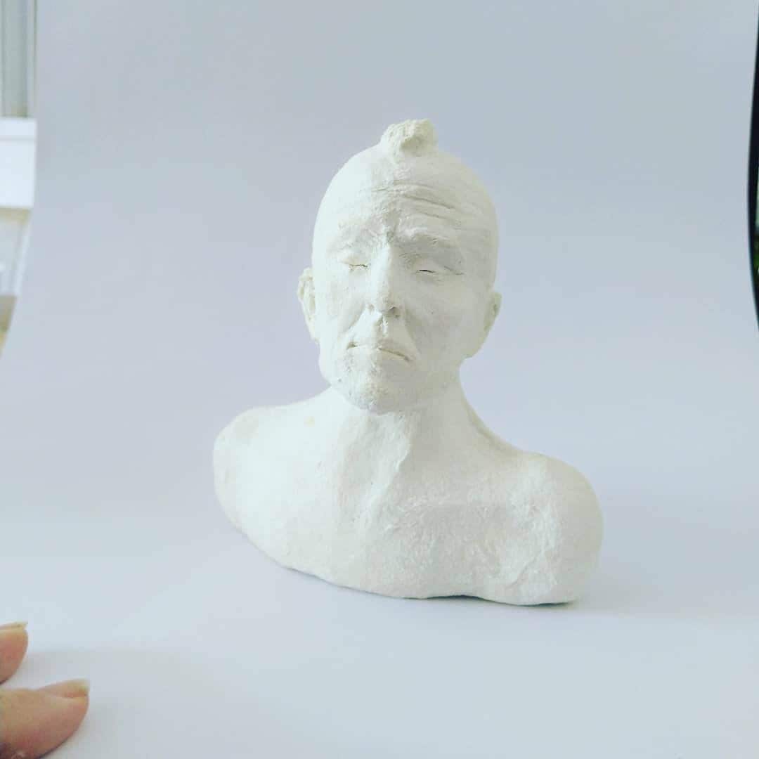 Paper Mache Man Bust - Etsy