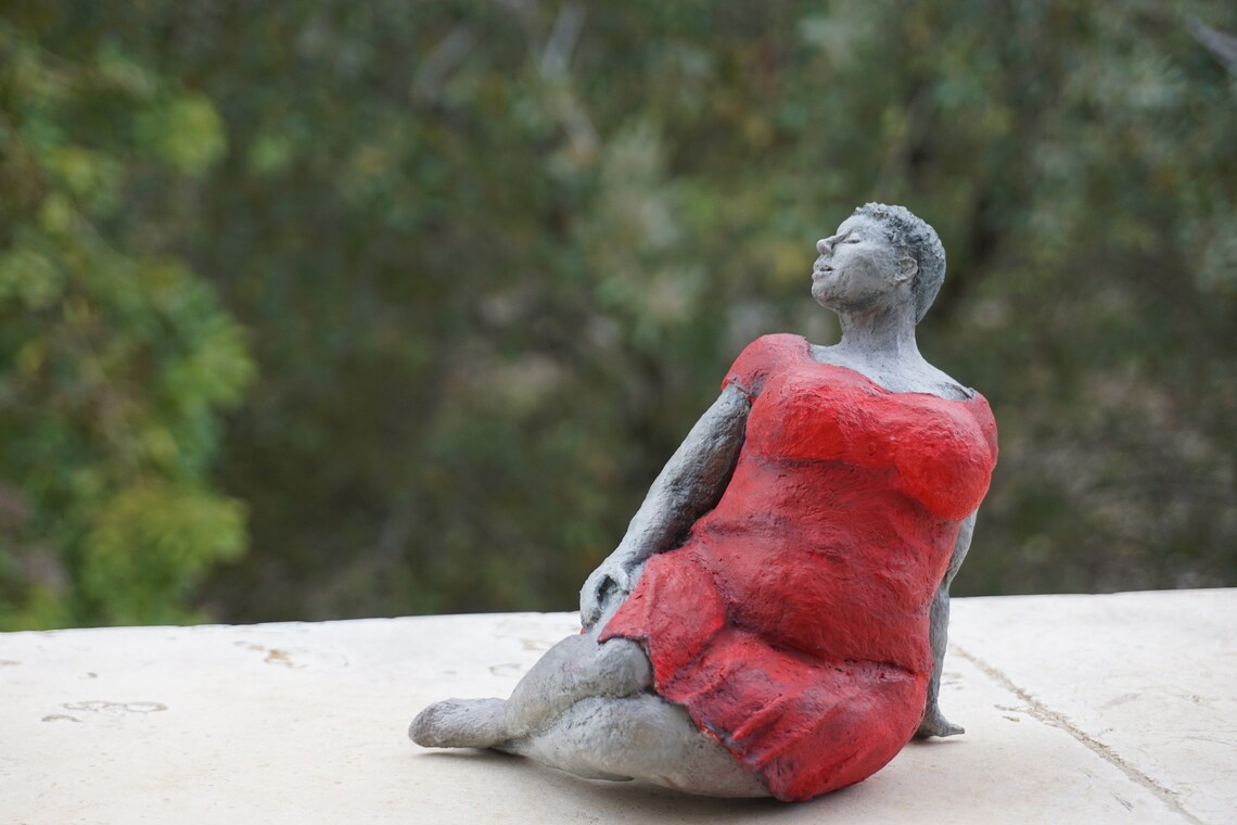 Paper Mache Sculpture of a Woman, Made to Order Pics for Illustration ...