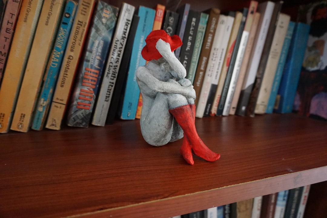 Paper Mache Sculpture of a Woman, Made to Order Pics for Illustration ...