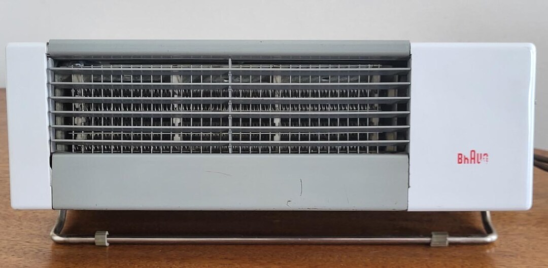 60's Vintage BRAUN H2C Fan Heater by Reinhold Weiss Germany Dieter Rams ...