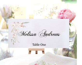 Wedding Place Cards Event Place Cards Minimalist Wedding - Etsy
