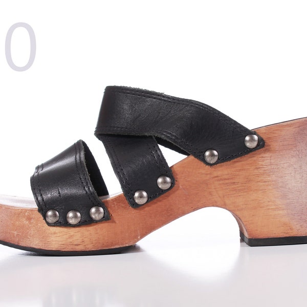 Wood Platform Sandal - Etsy