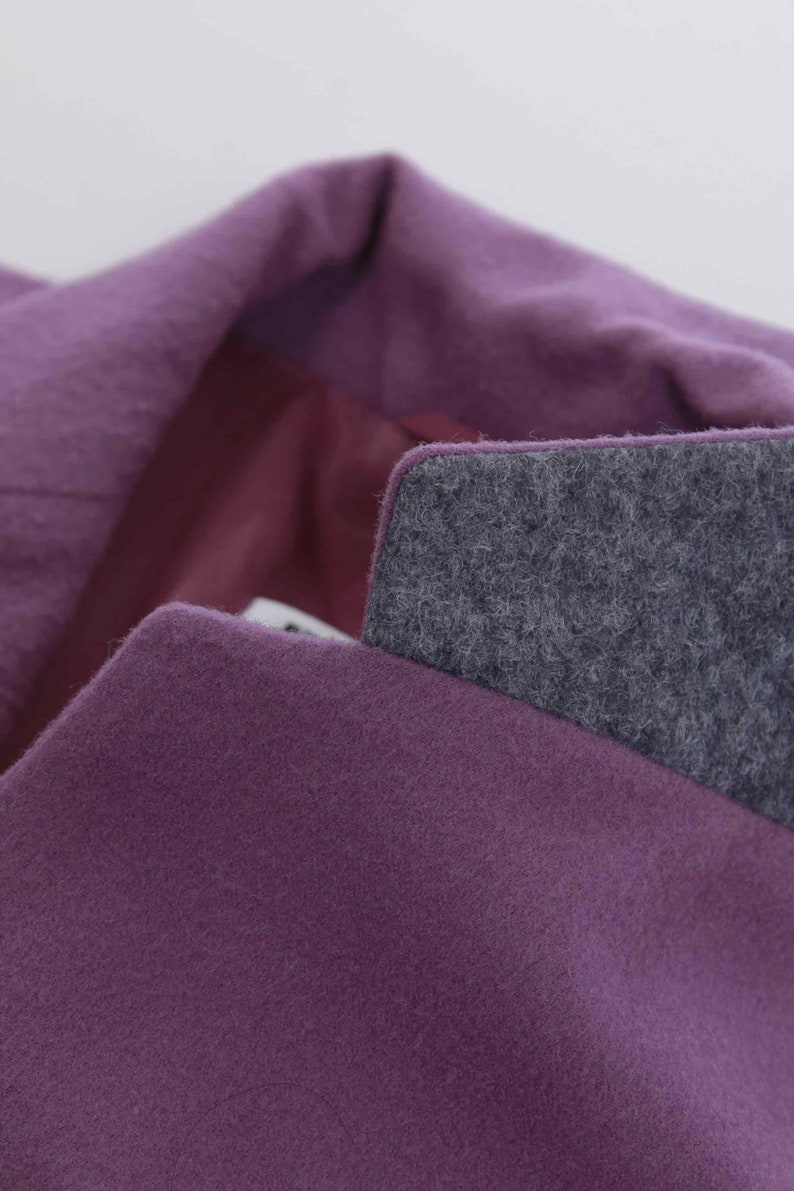 Vintage Jil Sander Lavender Fleece Wool Tailored Blazer Jacket Made in ...