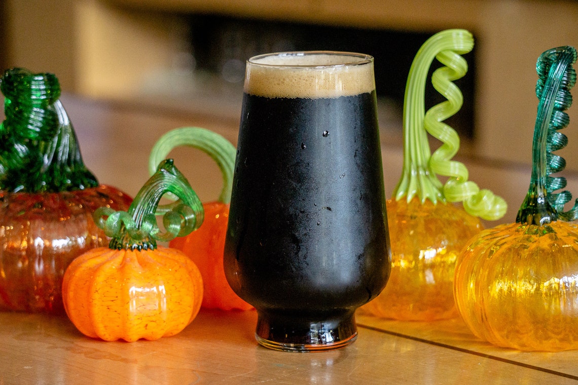 The 14-er Beer Glass Handmade Glassware - Etsy