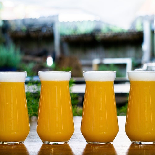 Limestone Glass Set of 4 Handmade Rocks Glassware - Etsy