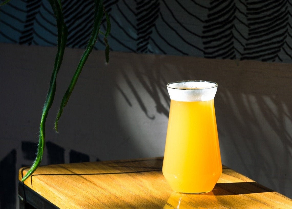 HAZY Ipa Glass Handmade Glassware - Etsy