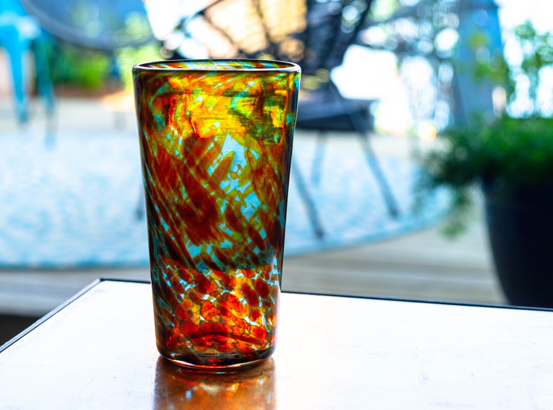 Tortoise Shell Pint, Guest Design, Pint Glass, Craft Beer - Etsy