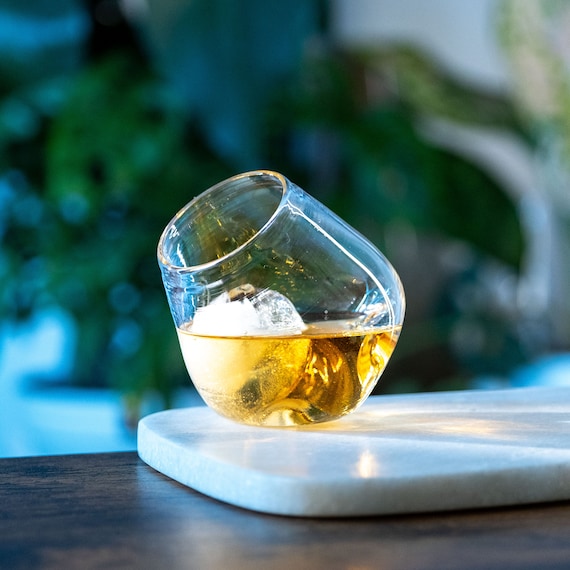 Whiskey in a glass store
