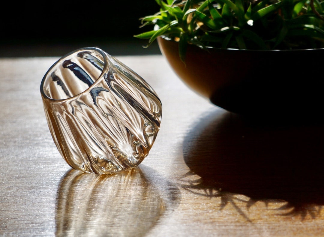 FANCY Limestone Glass Whiskey/bourbon Rocks Glass - Etsy