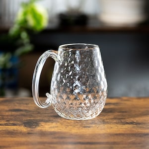 Foamy Boi Beer Mug, Handmade Glassware - Etsy