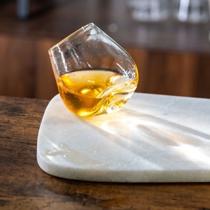 Limestone Glass, Set of 4, Handmade Rocks Glassware - Etsy