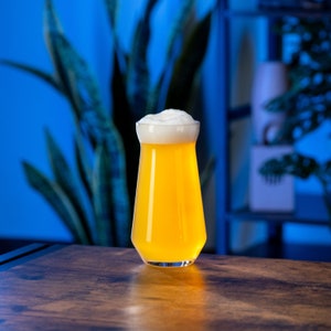 HAZY Ipa Glass, Handmade Glassware - Etsy