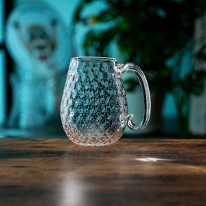 Foamy Boi Beer Mug, Handmade Glassware - Etsy