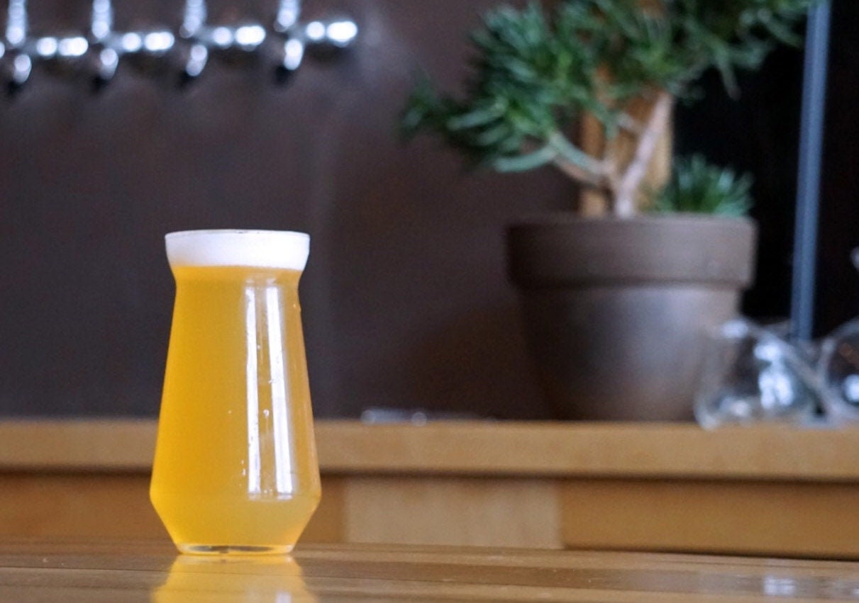 HAZY Ipa Glass Handmade Glassware - Etsy UK