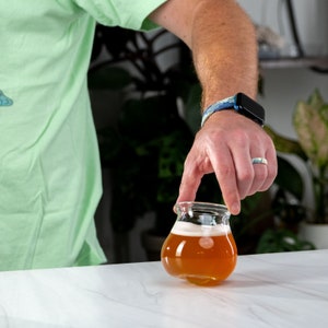 Da Wobble Glass, Handmade Glassware for Beer/whiskey/wine - Etsy