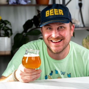 Da Wobble Glass, Handmade Glassware for Beer/whiskey/wine - Etsy