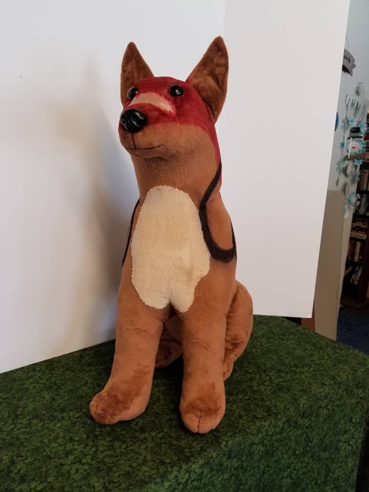 Mabari War Hound From Dragon Age. Plush Dog Created With - Etsy Singapore