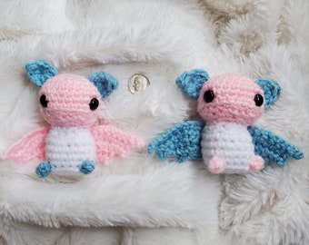 Handmade Blue Transgender Pride Bat Doll Made to Order - Etsy