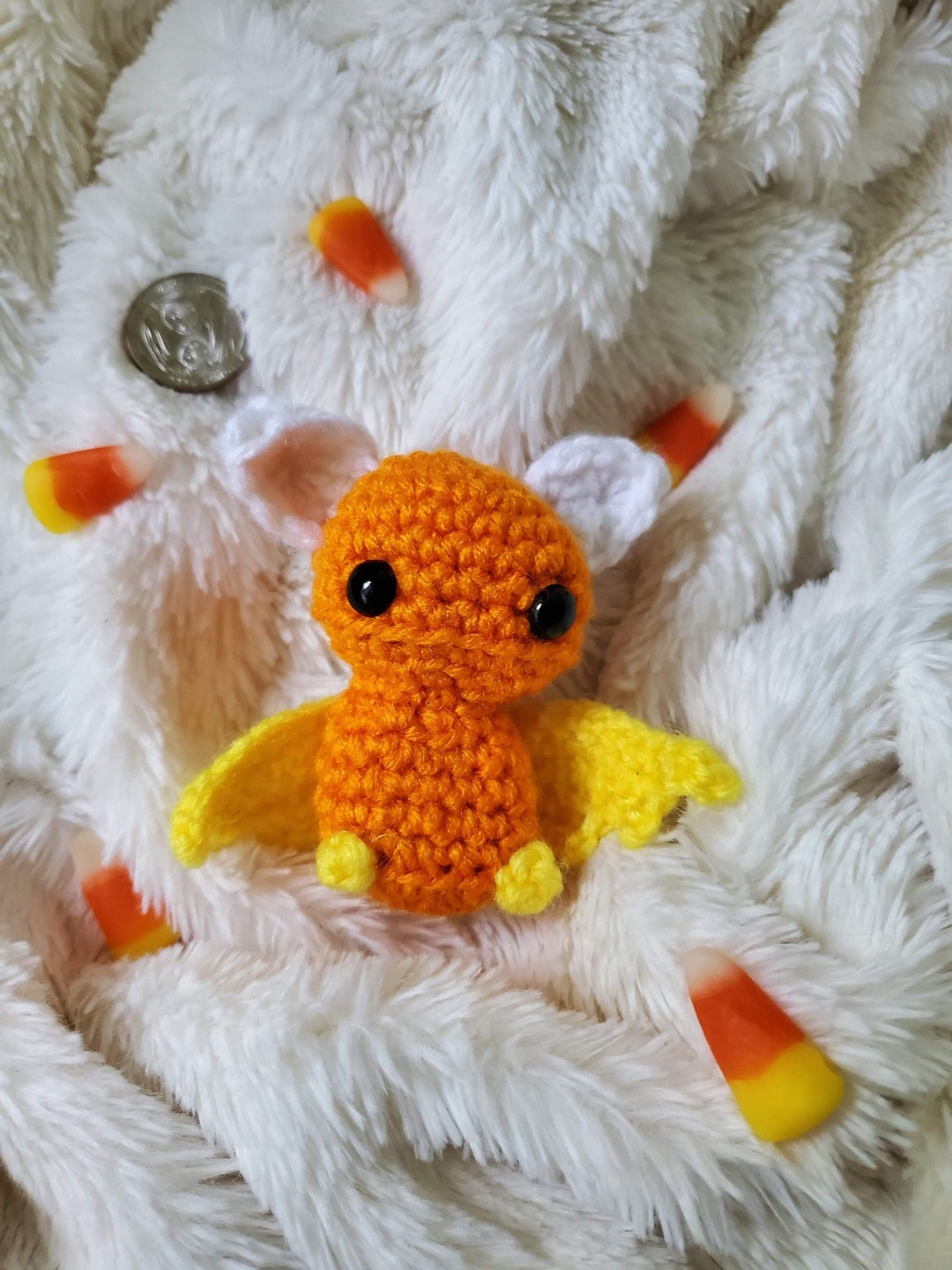 Candy Corn Bat - Etsy