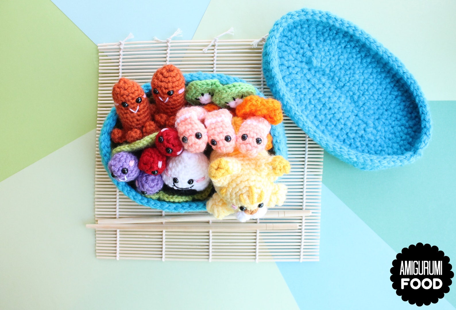 Crochet PATTERN Bento Box Crochet Pattern Amigurumi Food - Etsy