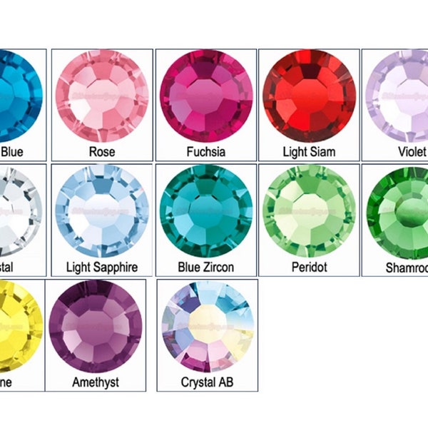Hot Fix Swarovski Crystals - Etsy
