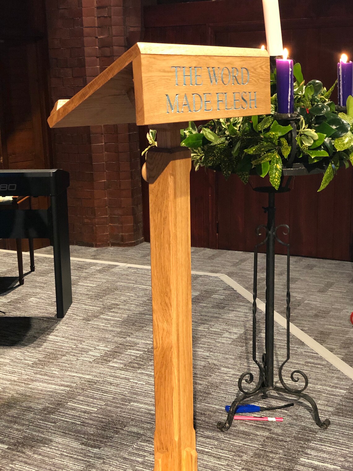 Lectern in Oak - Etsy