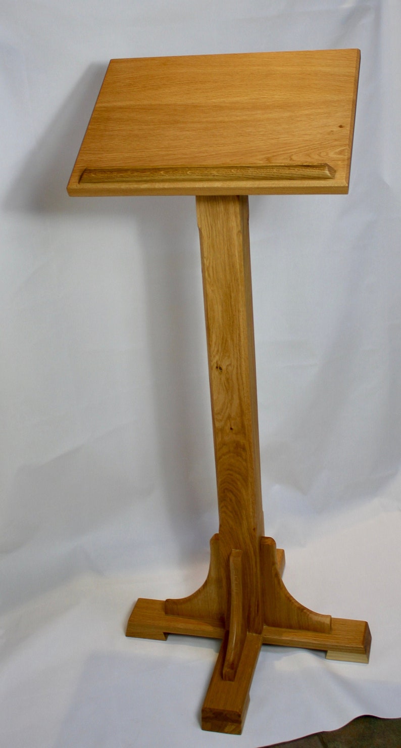 Lectern in Oak - Etsy Australia