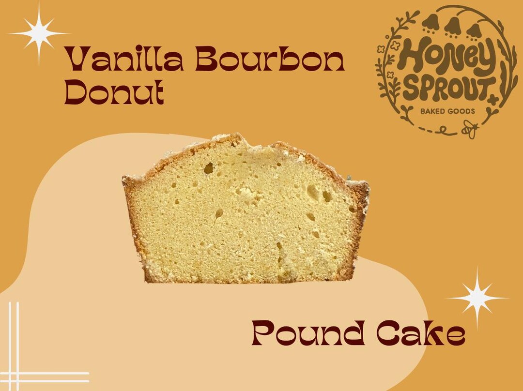 Vanilla Bourbon Pound Cake (9x5" Loaf) - Etsy