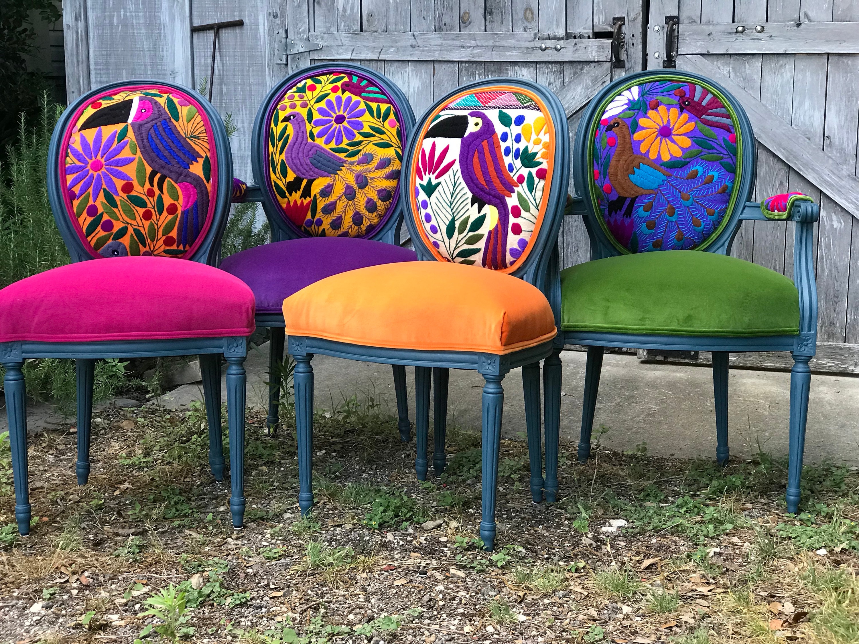 Eclectic Dining Room Chairs
