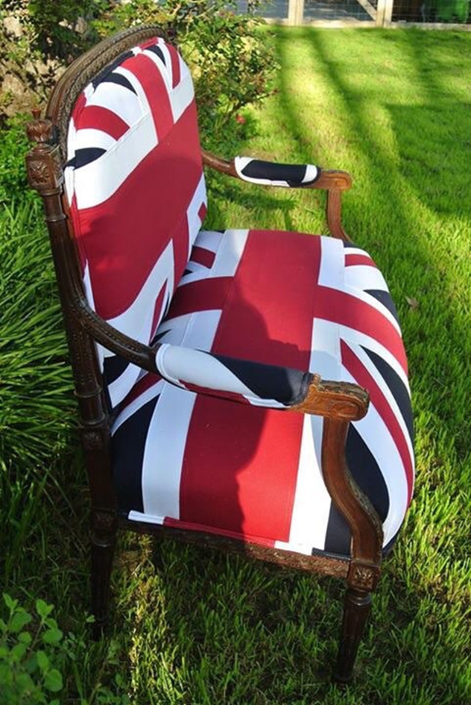 British Flag Settee - Etsy