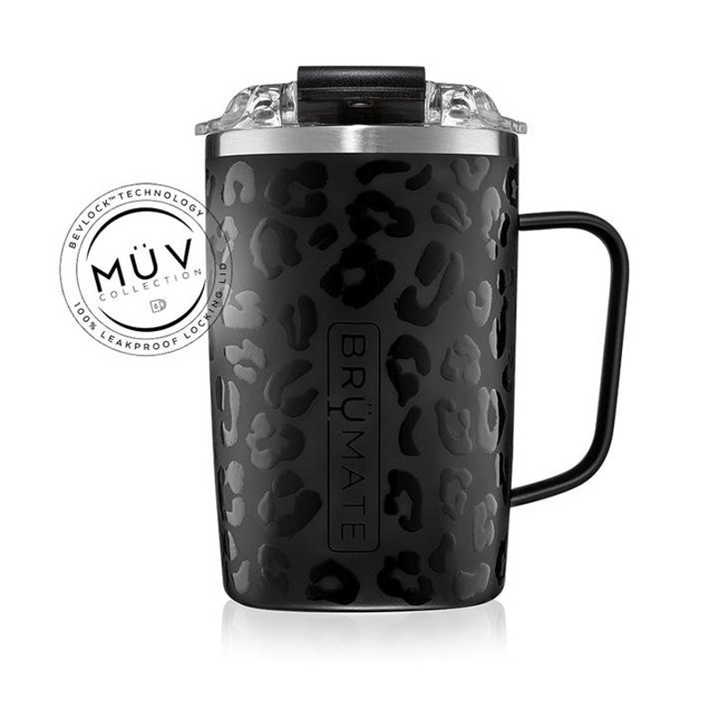 Monogrammed Brumate Toddy in Onyx Leopard 16oz Mug | Etsy