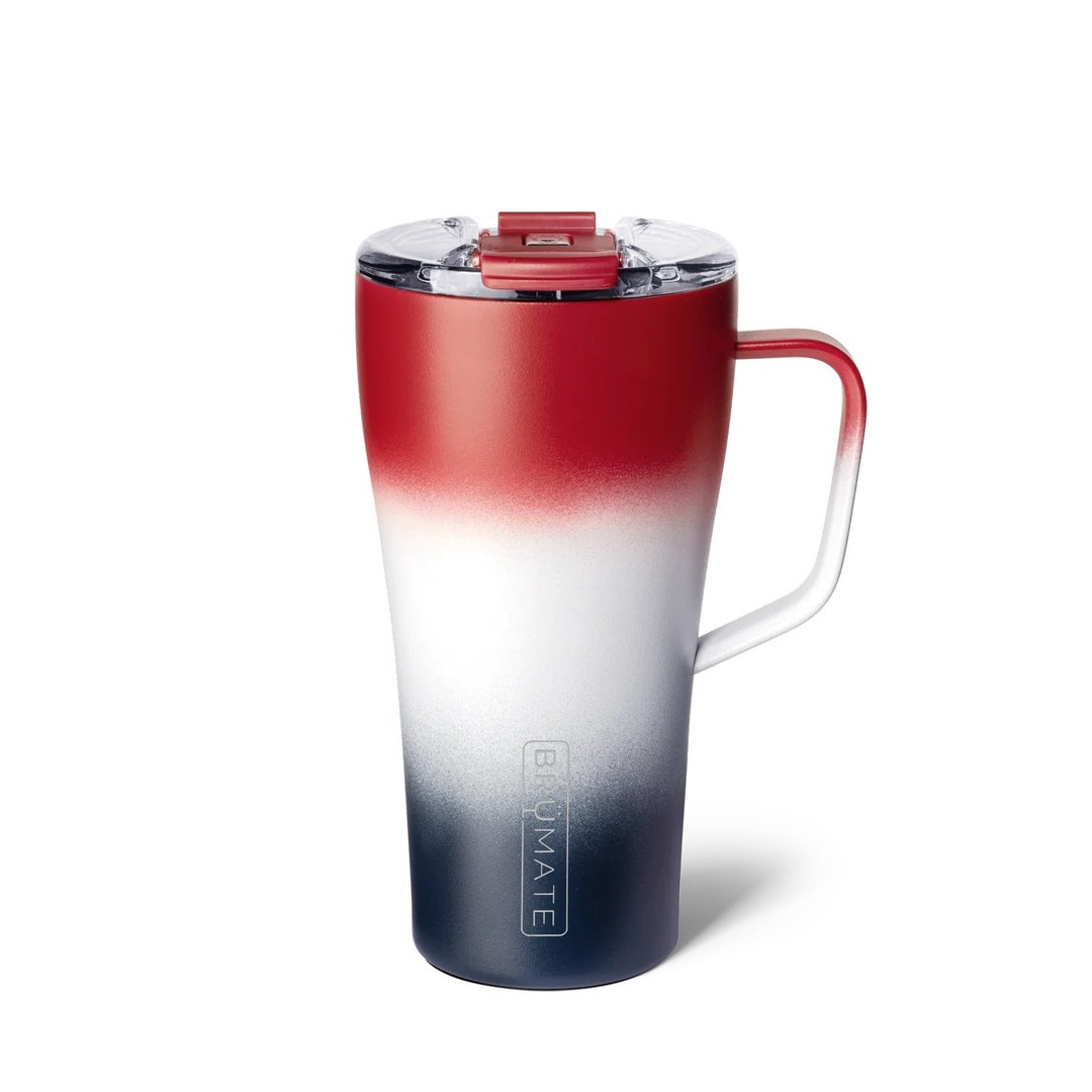 Brumate Toddy 22 Red White and Blue Insulated Mug - Etsy