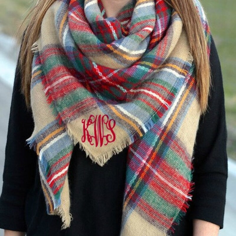 Tartan Plaid Scarf - Etsy