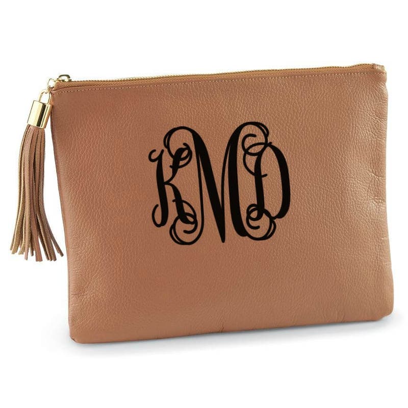 Monogram Clutch - Etsy
