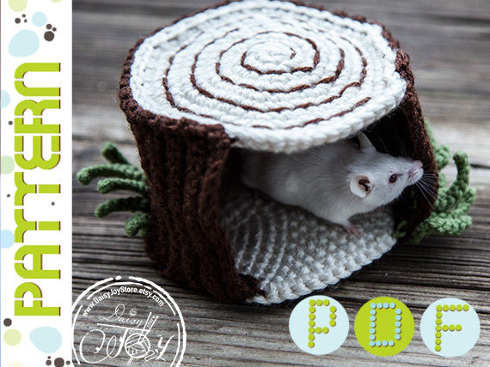 Crochet Tree Stump - Crochet PDF Pattern - Instant Download - - Etsy