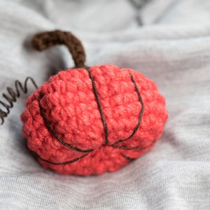 Pumpkin Pin Cute Mini Crochet Pumpkin Pin Autumn Fall Brooch - Etsy