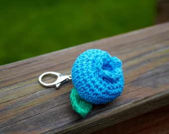 Handmade Blueberry Bag Charm//cute Fruit Keychain//mini - Etsy
