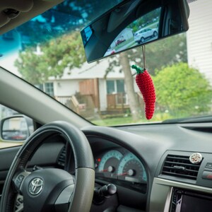 Tiny Chili Pepper Car Rear View Mirror - Etsy