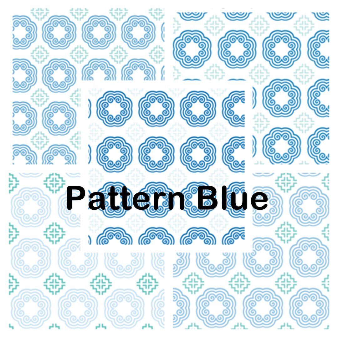 Commercial Pattern Blue, Hmong Design, Background, Hmong, Svg, Print ...