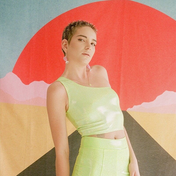 Holographic Top - Etsy