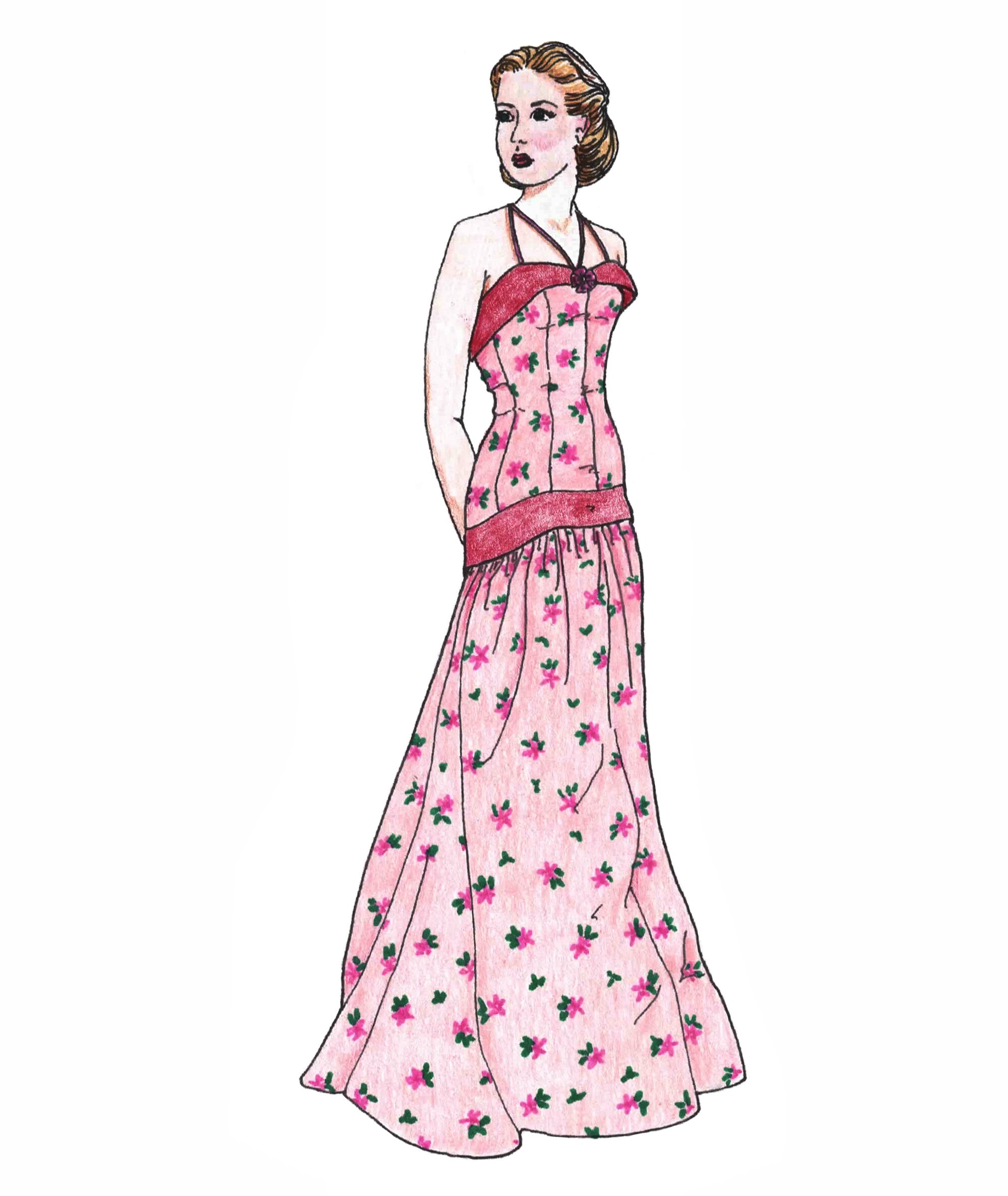 DOWNLOADABLE PAPER DOLL to Color Dorothy of the Gallant 1940s - Etsy