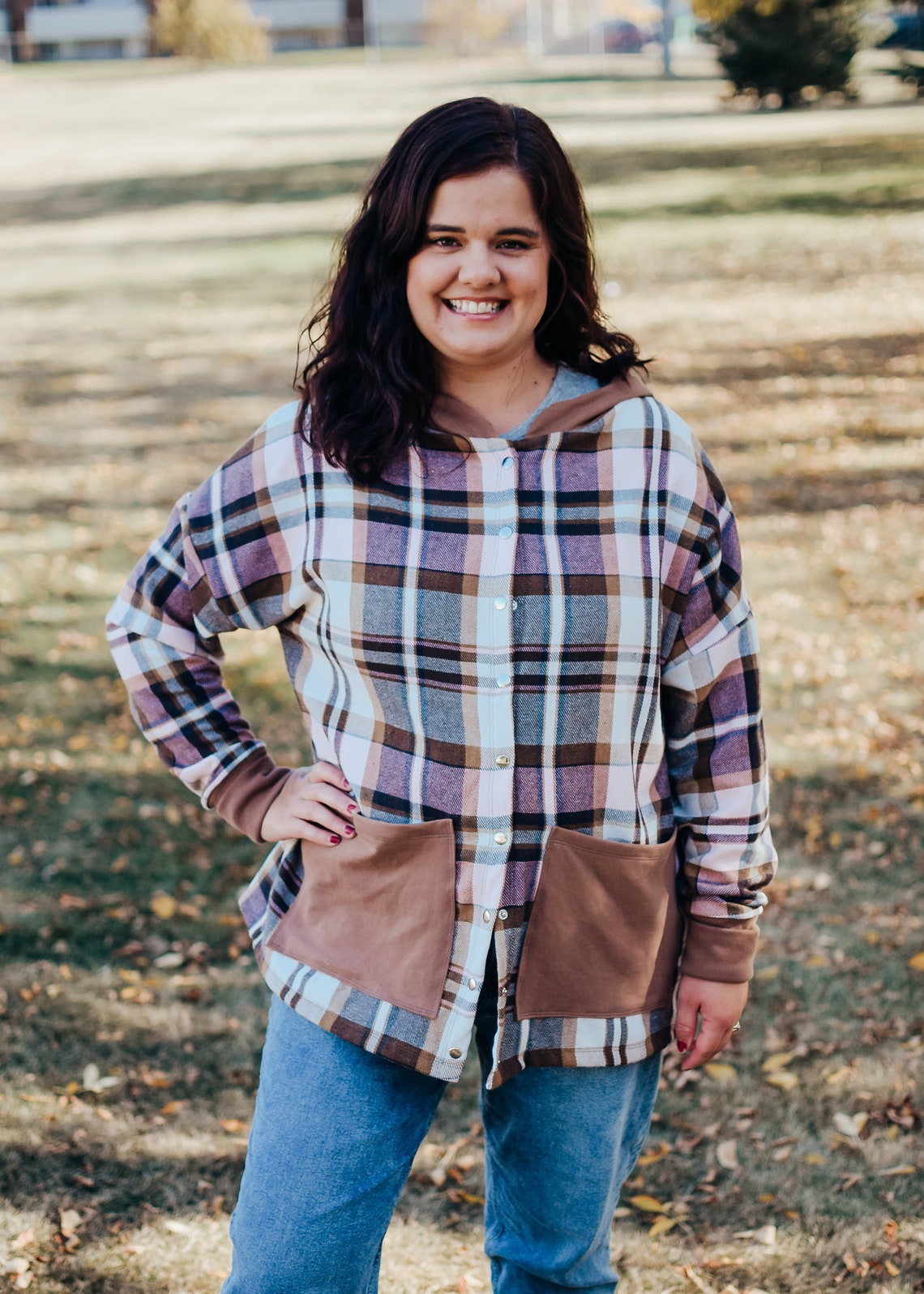 SMD Adult Kodiak Shacket PDF Sewing Pattern, Adult Sewing Pattern ...