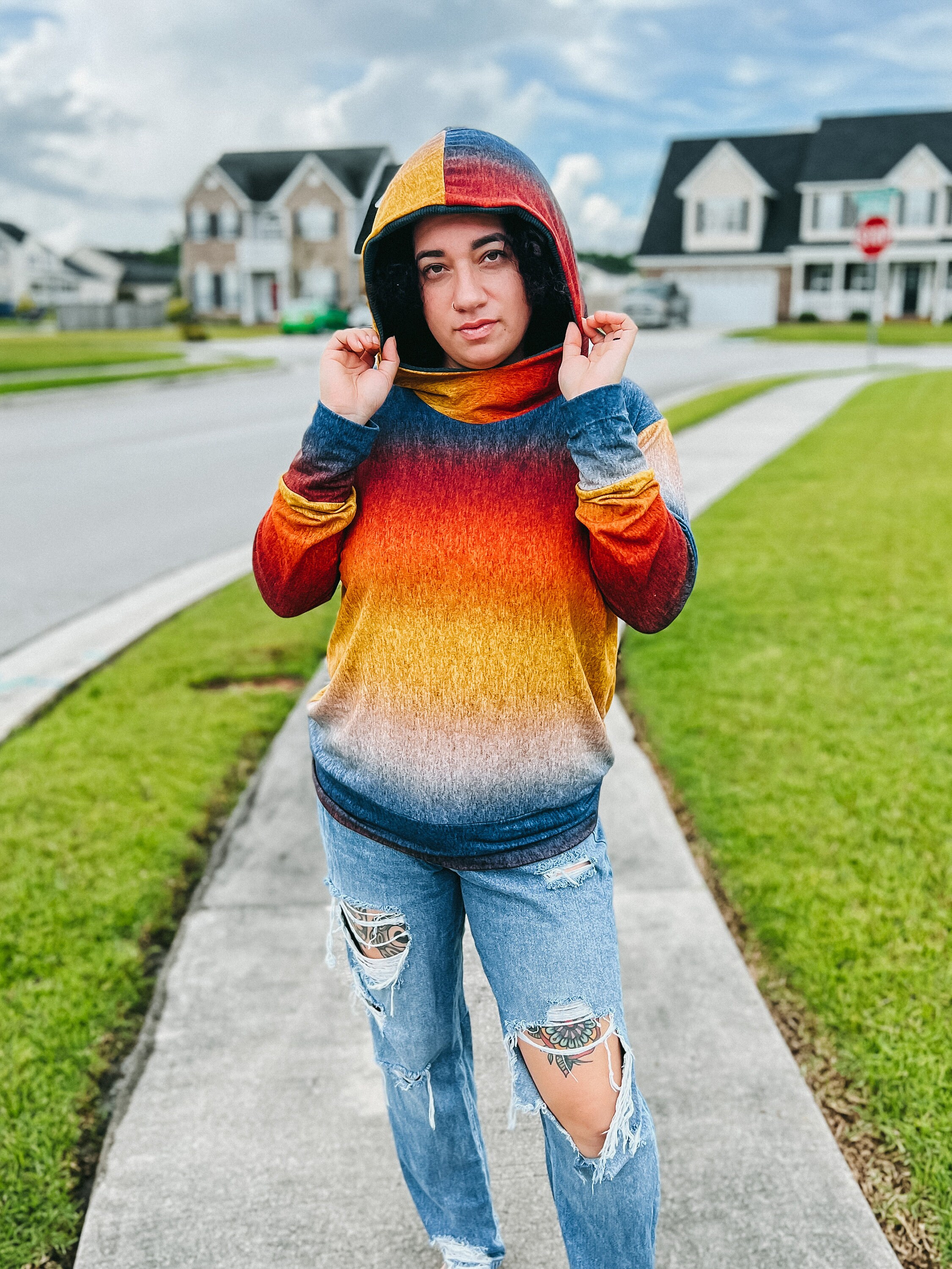 SMD Adult Astoria Pullover Sweater PDF Sewing Pattern, Adult Sewing ...