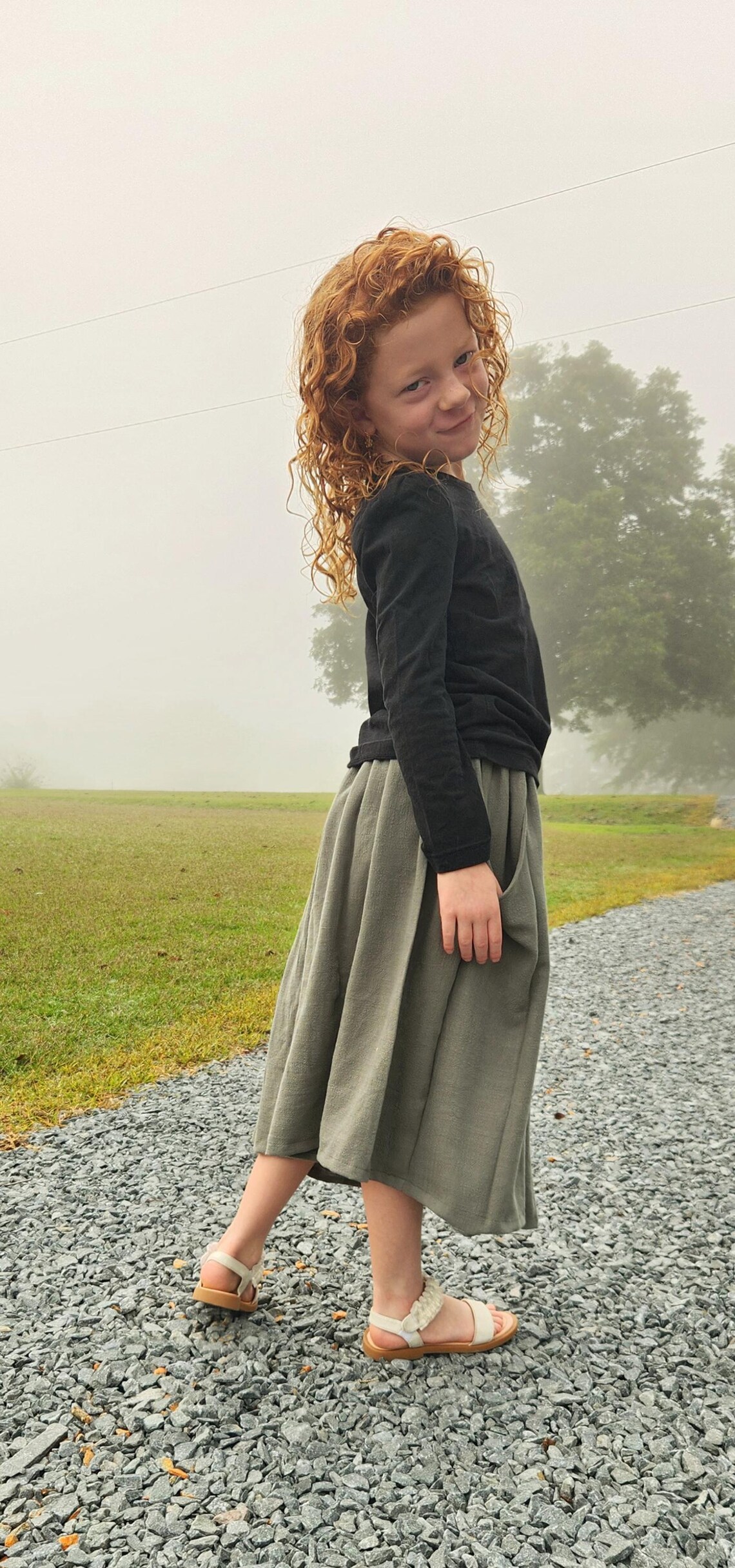 SMD Youth Lake Pants and Skirt PDF Sewing Pattern, Fall Skirt Sewing ...