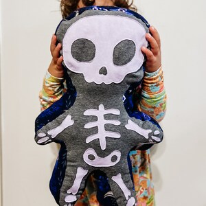 SMD Halloween Plush Sewing Pattern, Skeleton Plush Sewing Pattern, PDF ...
