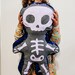 SMD Halloween Plush Sewing Pattern, Skeleton Plush Sewing Pattern, PDF ...