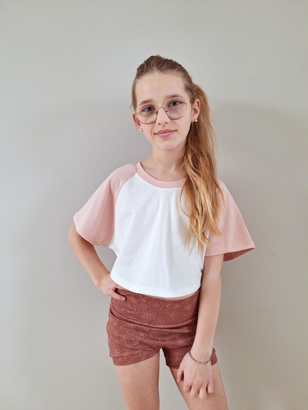 SMD Youth Retro Raglan Top PDF Sewing Pattern, Projector Sewing Pattern ...