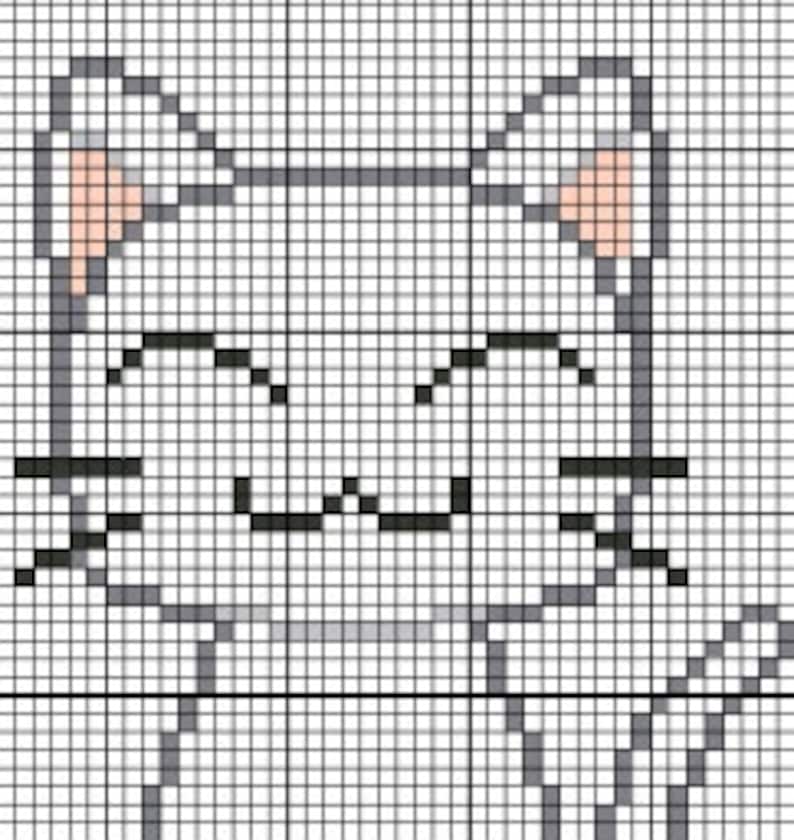Easy cat cross stitch patterns - hourpikol