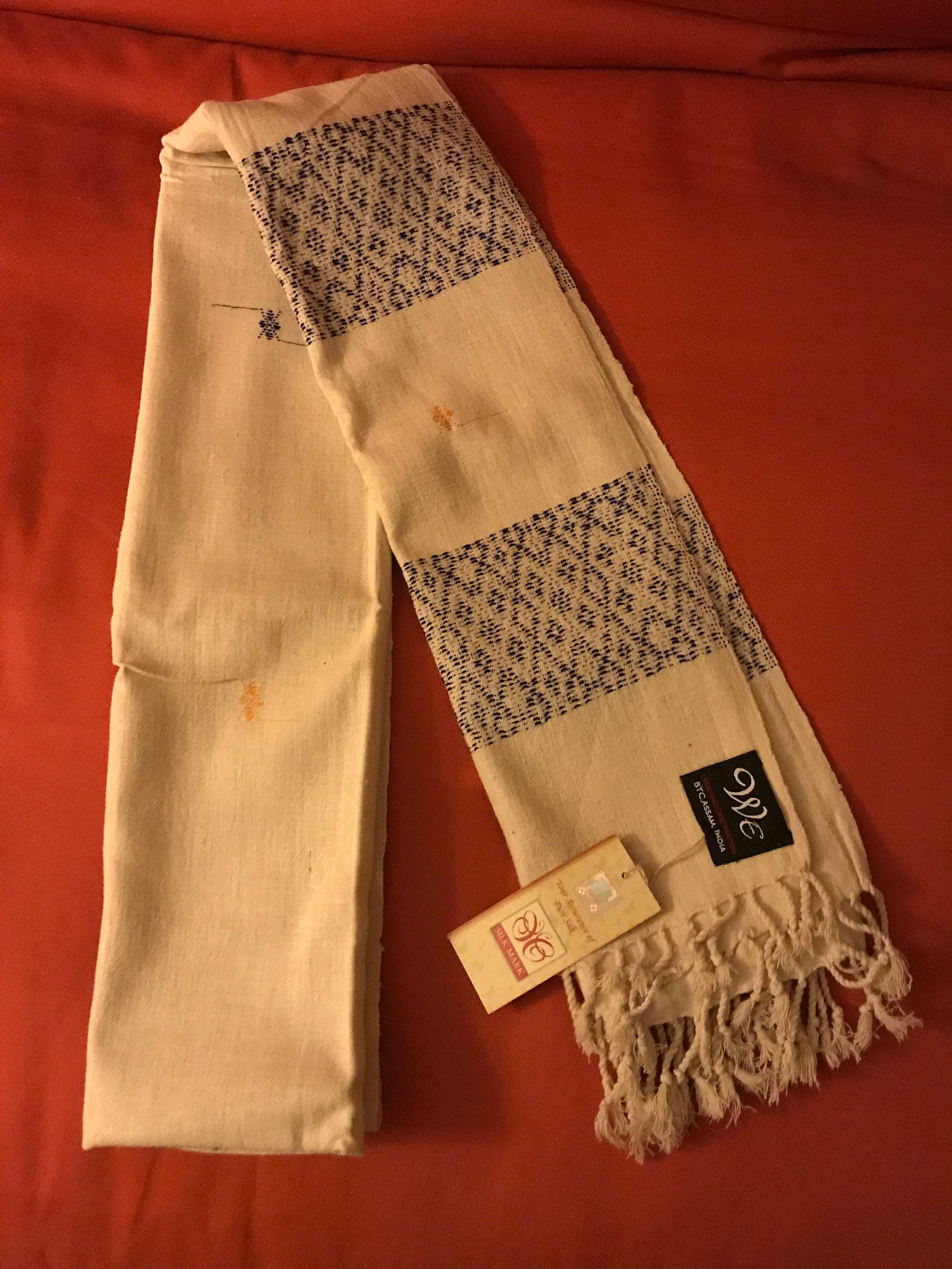 The 'Sumla' Shawl in Ethical 'Eri' Silk | Etsy