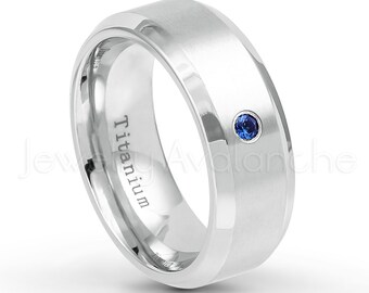 Mens birthstone ring | Etsy